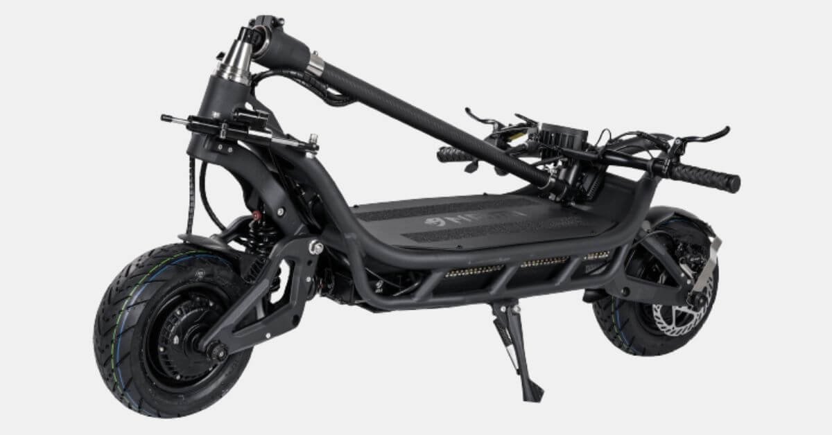 NAMI Burn-e MAX ELECTRIC SCOOTER REVIEW UK | escootersandbikes.com